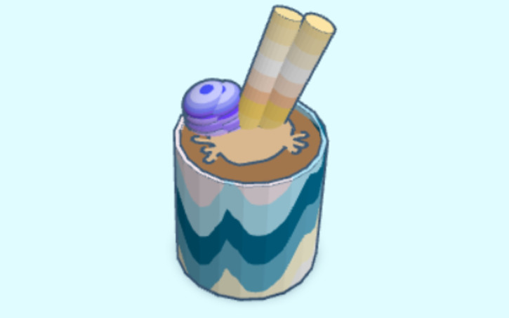 3D design Sunset Ocean Hot Chocolate - Tinkercad