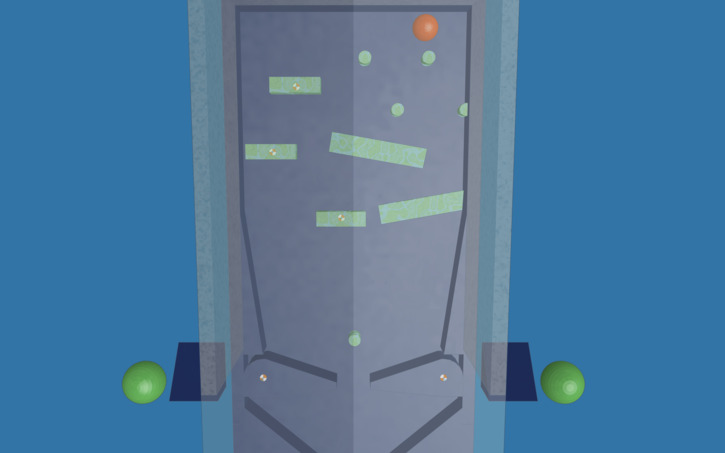 3D design Playable Pinball (Sim Lab) v2 - Tinkercad