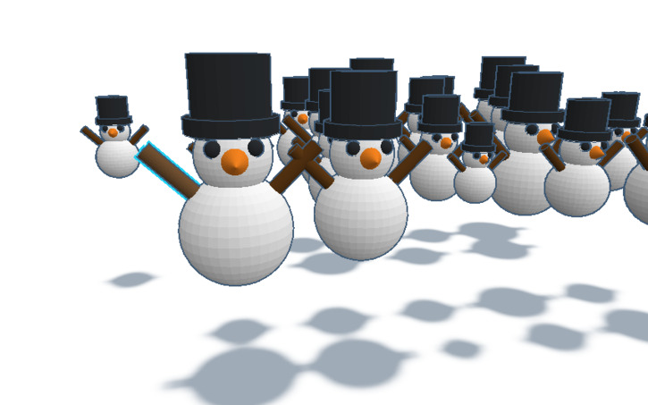 Codeblock design Let's create some snowmen! - Tinkercad