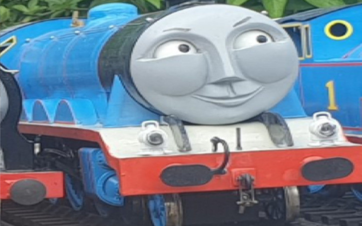 3D design Gordon the big blue express engine Gauge 1 Bachmann Large ...