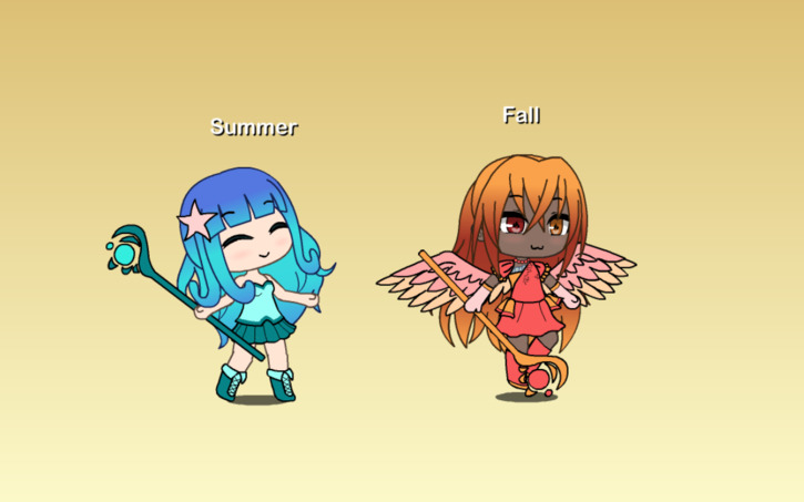 3D design Gacha Seasons - Tinkercad