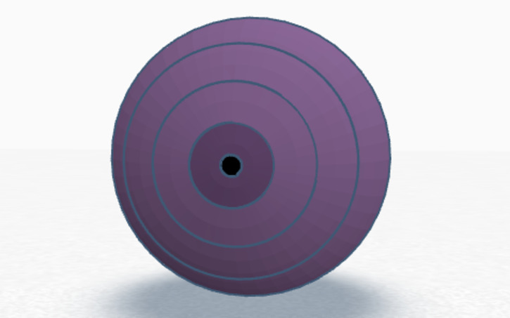 3D design Rinnegan (Naruto) - Tinkercad