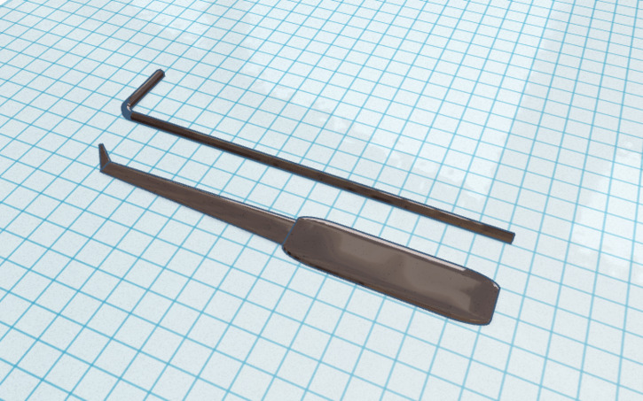 3D design Roblox Doors Lockpicks - Tinkercad