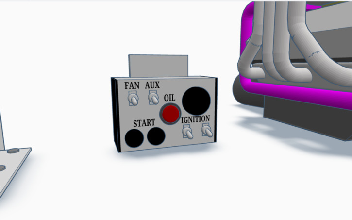 3D design Demo derby parts - Tinkercad