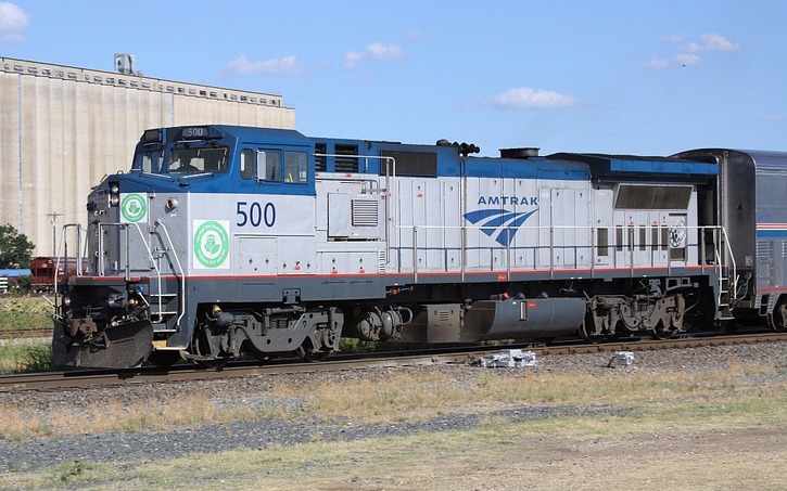 3D design Amtrak B40 Dash 8 BWH 500 - Tinkercad