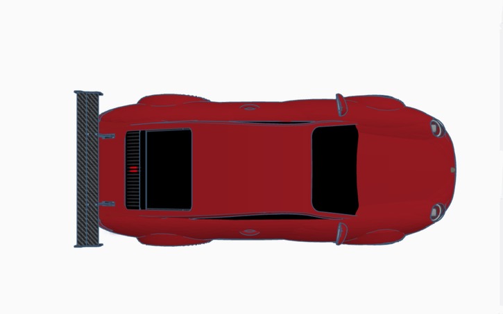 3D design Porsche 911 - Tinkercad