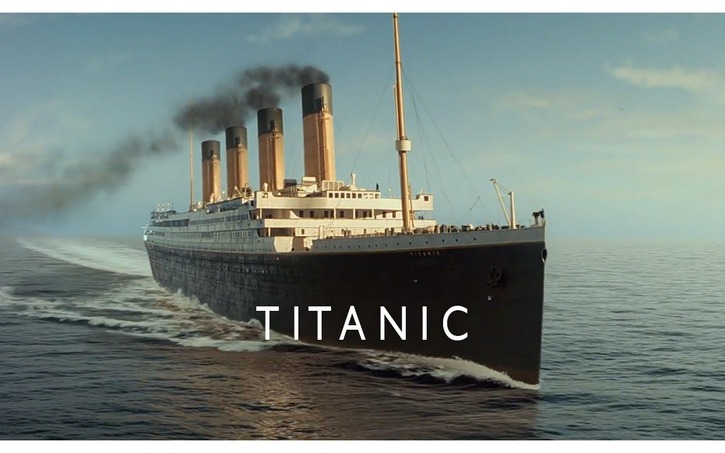 3D design Titanic - Tinkercad