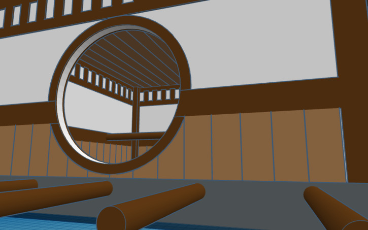 3D design Japanese Style Bird House - Tinkercad