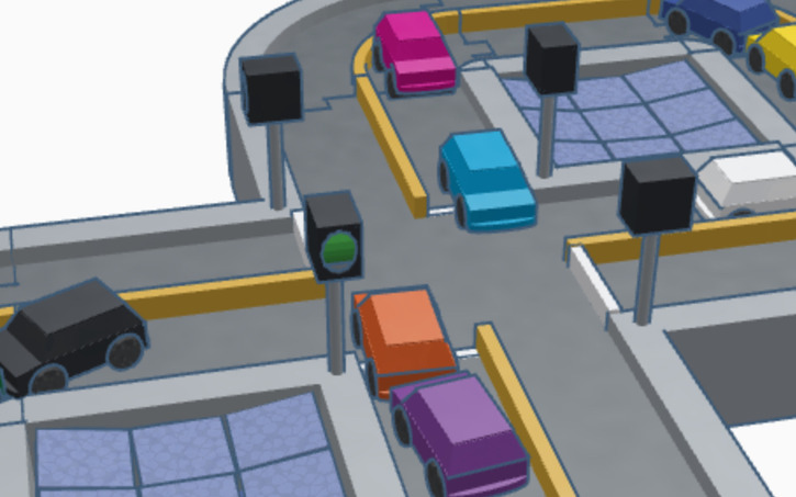 3D design Intersection challange - Tinkercad