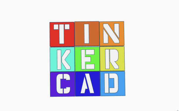 3D design Tinkercad Logo! - Tinkercad