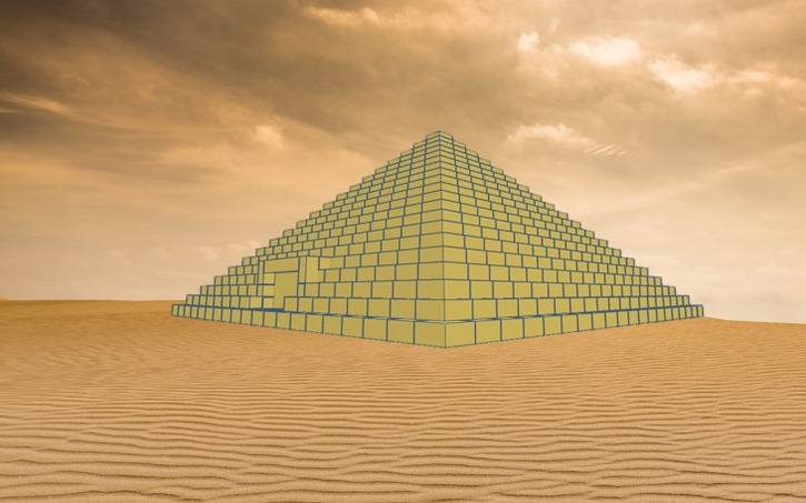 3D design Pyramid - Tinkercad