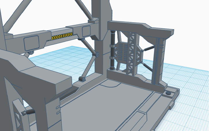 3D design Base Stand - Tinkercad