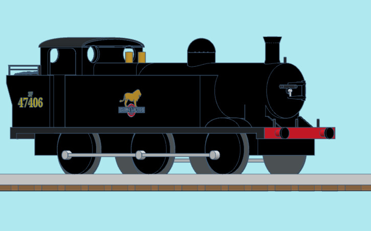 3D design UPDATE 3F Jinty Tank Engine - Tinkercad