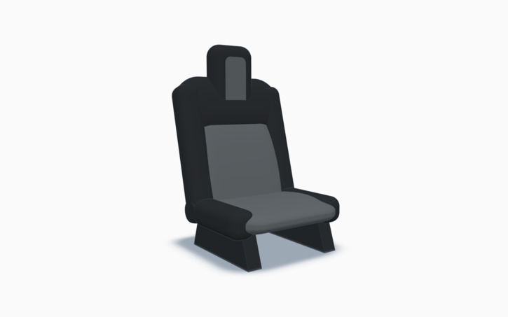 3D design Car Seats - Tinkercad