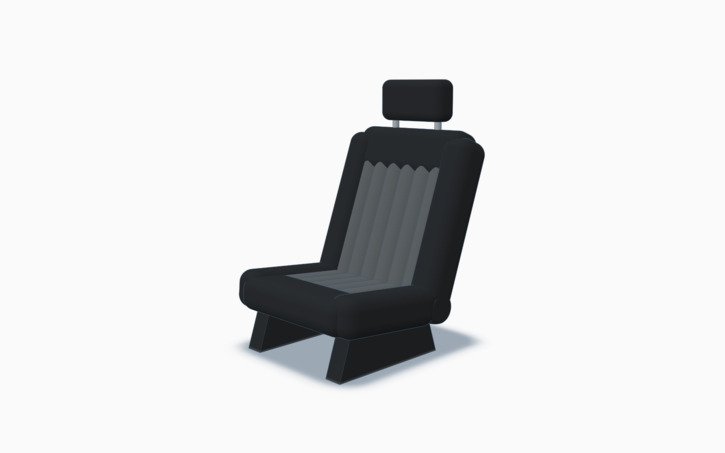 3D design Car Seats - Tinkercad
