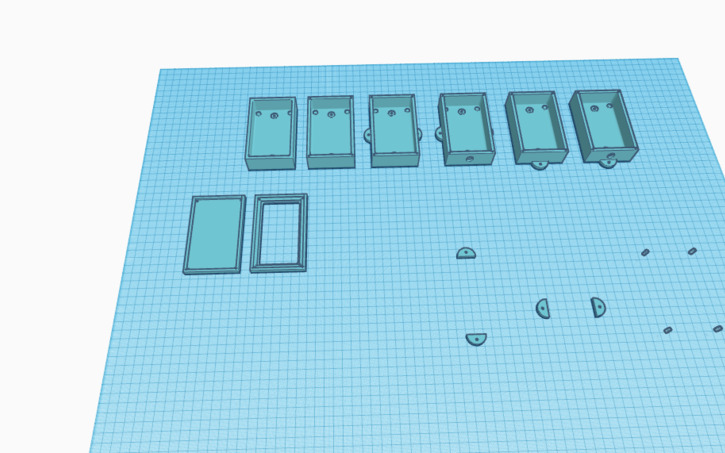 3D design Electro Cookie Box Assortment 1/2 sized breadboard (keep ...