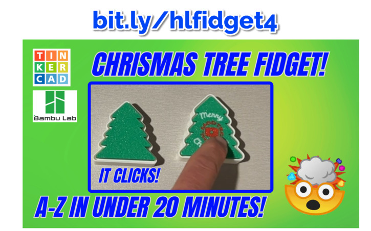 3D design Make a Clicky Fidget Tree - Tinkercad