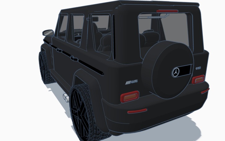 3D design G Wagon - Tinkercad