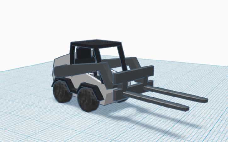 3D design Keyboard controled skid steer! - Tinkercad