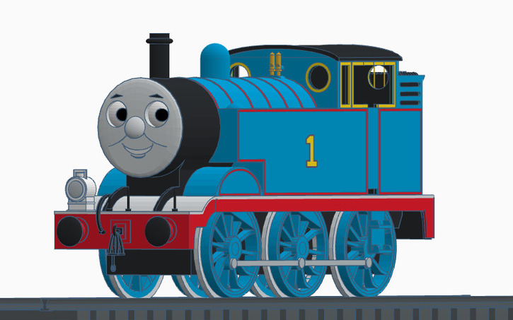 3D design Thomas The Tank Engine Beta - Tinkercad