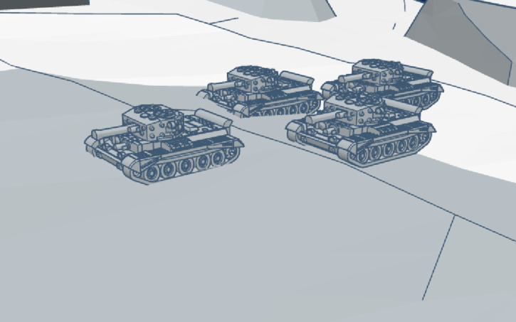 3D design military base in Antarctica - Tinkercad