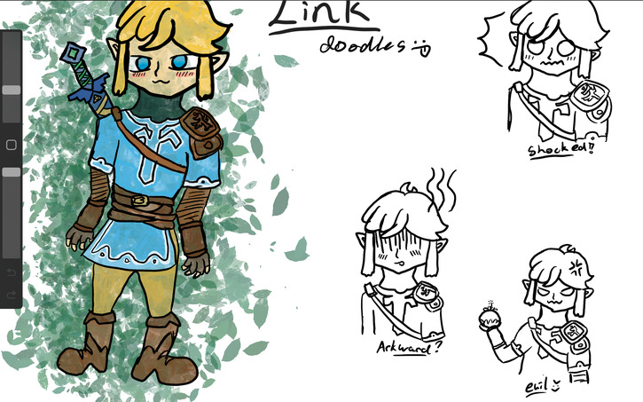 3D design Totk link - Tinkercad