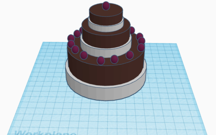 3D design its my birthday!!! - Tinkercad