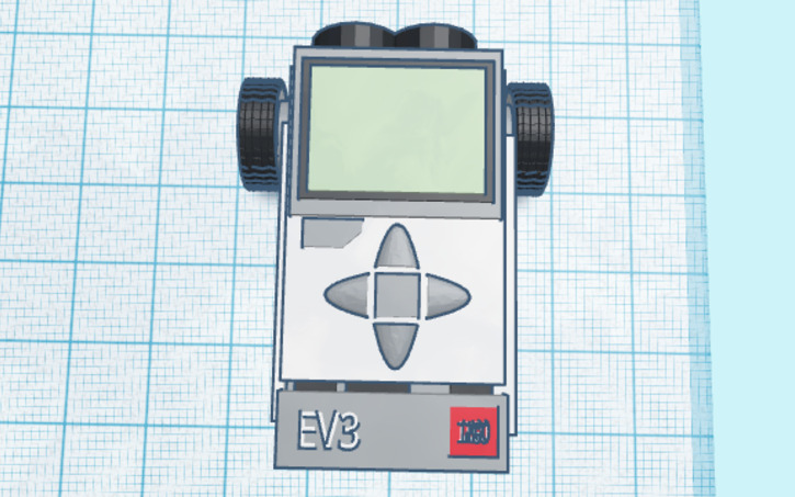 3D design EV3 Basic Robot - Tinkercad