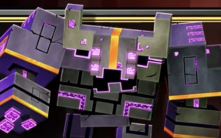 3D design Minecraft Dungeons Arcade Obsidian Monstrosity - Tinkercad