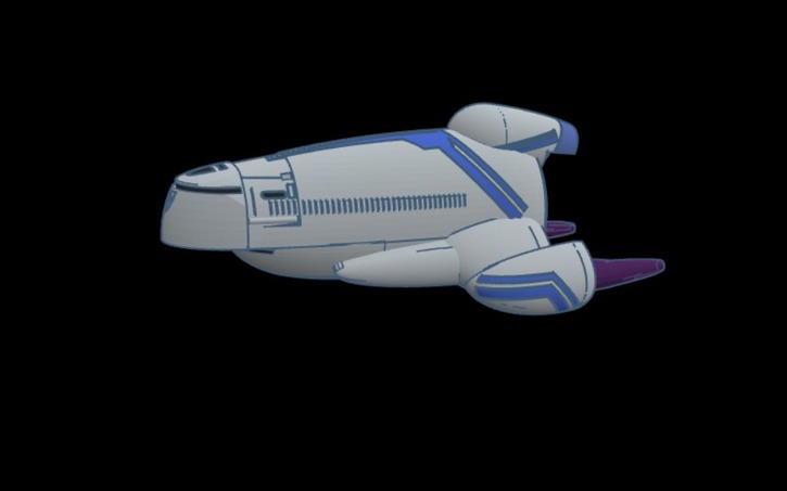 3D design The probe ship - Original version - Tinkercad