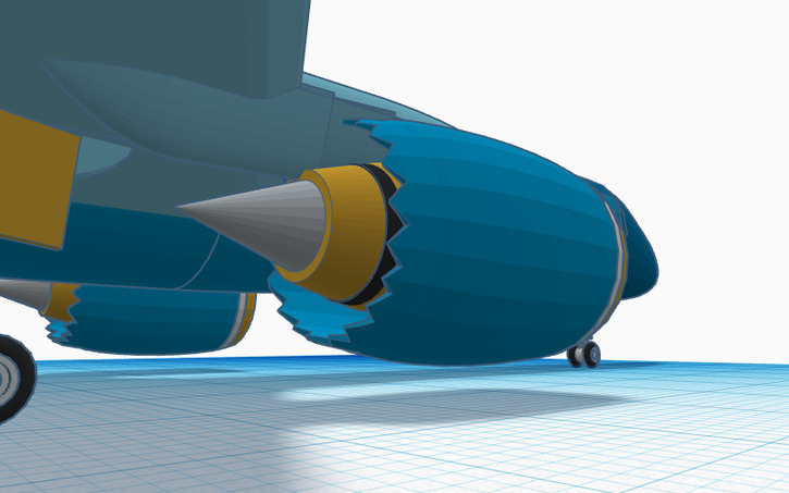 3D design My Presidential Boeing 787-9 Dreamlifter - Tinkercad