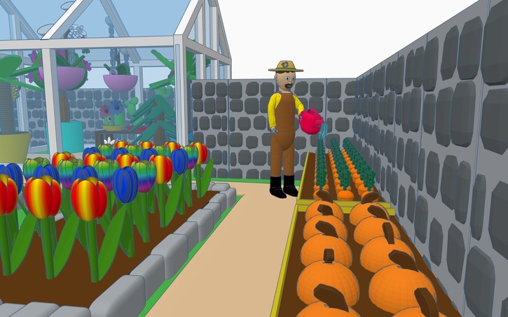 3D design Botanic Garden Collab - Tinkercad