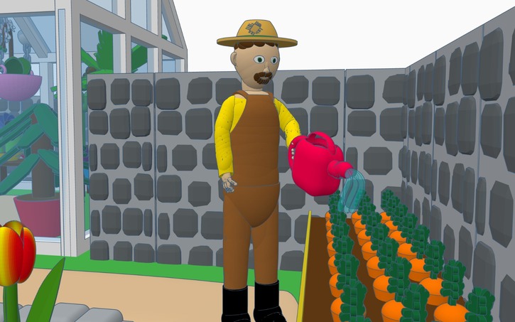 3D design Botanic Garden Collab - Tinkercad