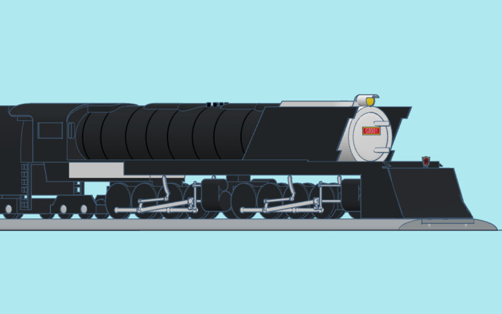 3D design GLR Streamlined G8 Class "Neo Big One" - Tinkercad
