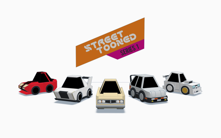 3D design STREET TOONED Series 1 - Tinkercad