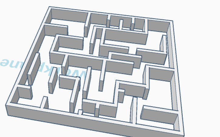 3D design Ball Maze - Tinkercad