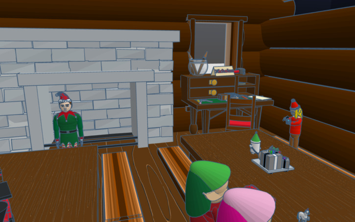 3D design The Elf Workshop - Tinkercad