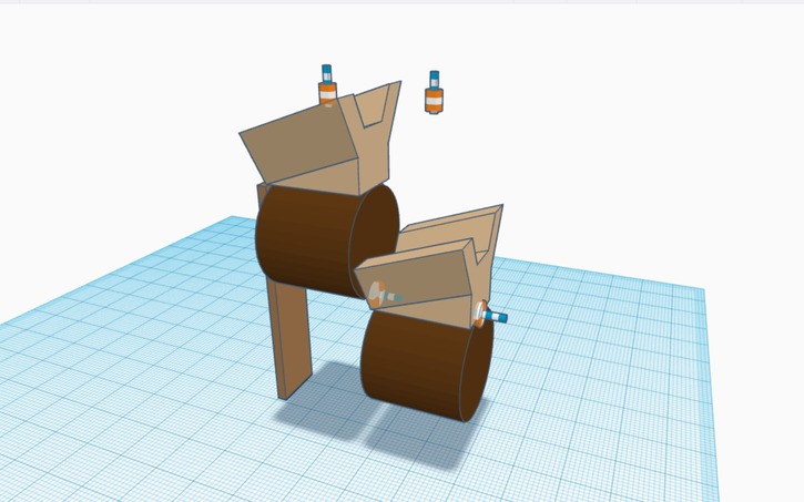3D design Step Lifter SIM LAB - Tinkercad
