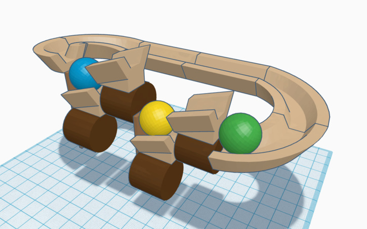 3D design Step Lifter SIM LAB - Tinkercad