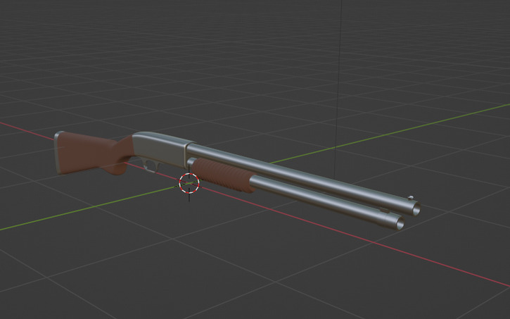 3D design Shotgun - Tinkercad