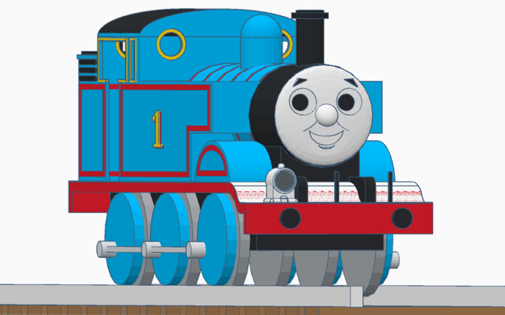 3D design Model Era Thomas The Tank Engine - Tinkercad