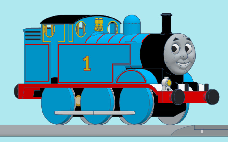 3D design Model Era Thomas The Tank Engine - Tinkercad