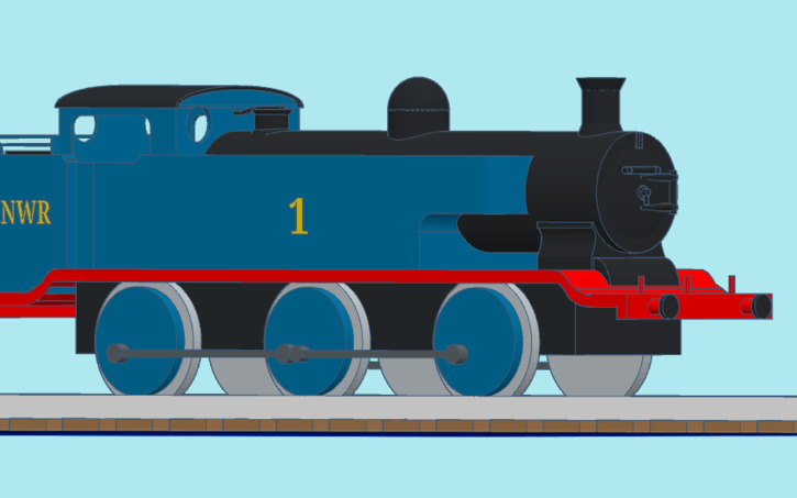 3D design Thomas The Bootleg Engine - Tinkercad