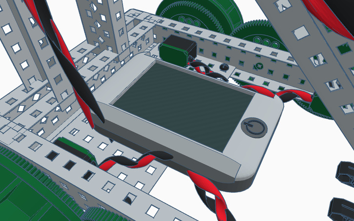 3D design Clawbot V5 - Tinkercad