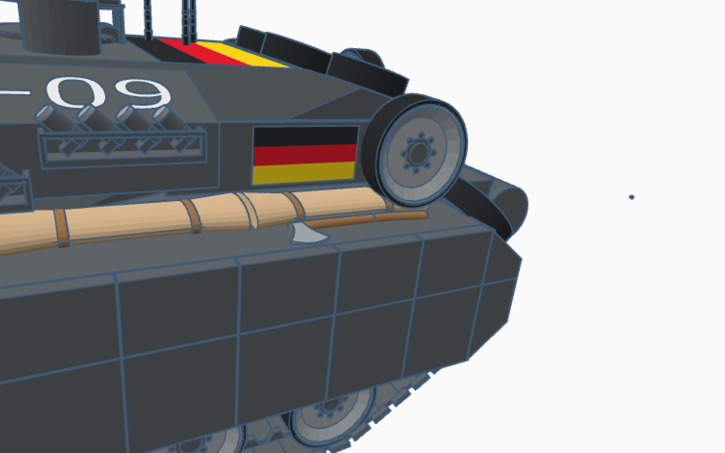 3D design Jaguar 1 Main Battle Tank (MBT) - Tinkercad