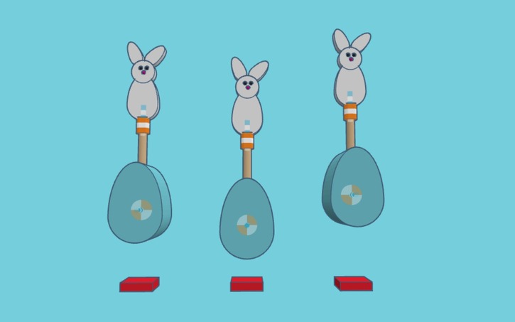 3D design Bunny Automata SIM LAB - Tinkercad