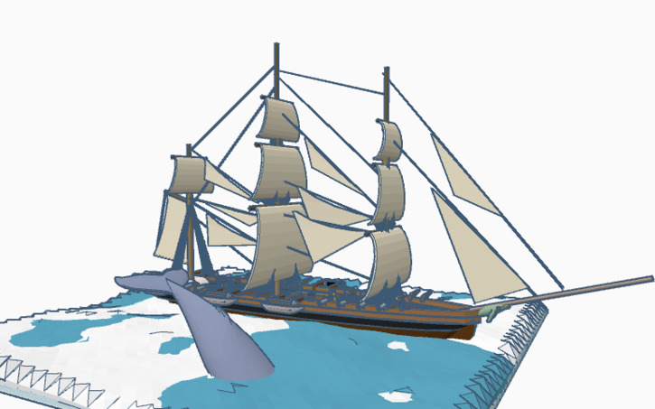 3D design Pirate Ships - The Eliza - Tinkercad