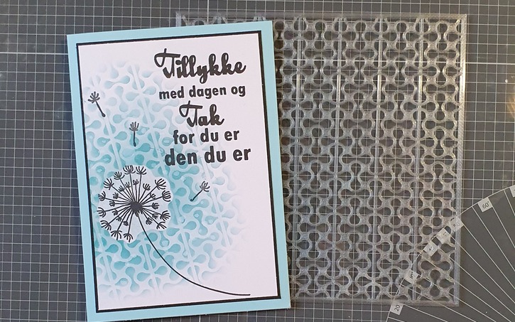 3D design Pattern Stencil - Tinkercad