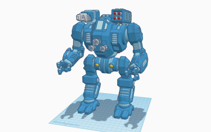 3D design NKMCA-X1A - "Nova Knight" Multi-task Combat Asset - October ...