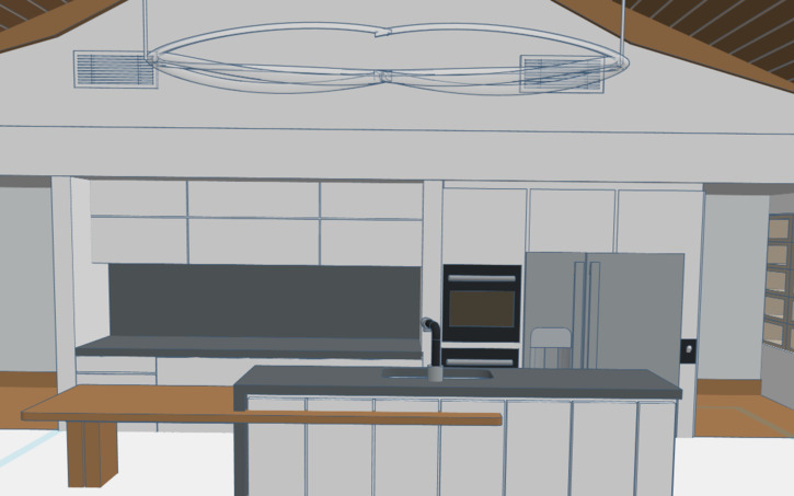 3D design Simple Kitchen - Tinkercad